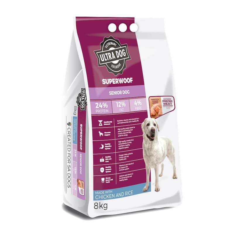 ULTRA DOG SUPERWOOF 8KG SENIOR ALL BREEDS – Tack 'n Togs at Midfeeds